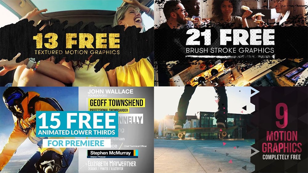 Birthday Motion Graphics Templates Free Download Happy Birthday 